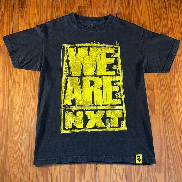 WWE | Shirts | Wwe Nxt Authentic We Are Nxt Est 22 Short Sleeve Shirt M ...